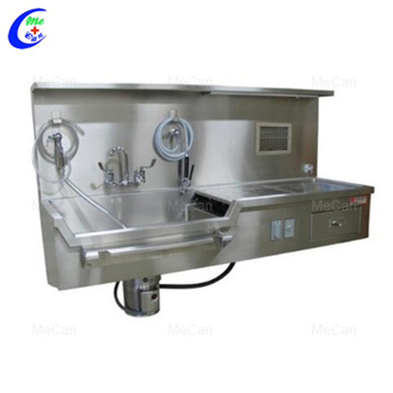 Cadaver Perfusion Anatomy Dissection Table, Morgue Autopsy Station