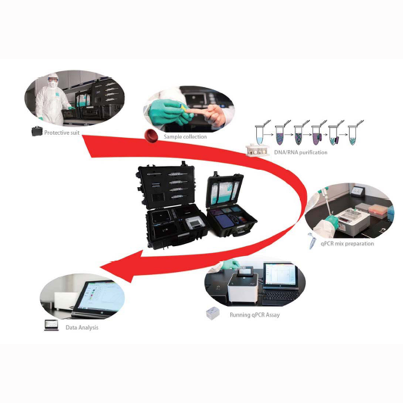 Lab Portable Molecular Diagnostic PCR Machine-MeCan