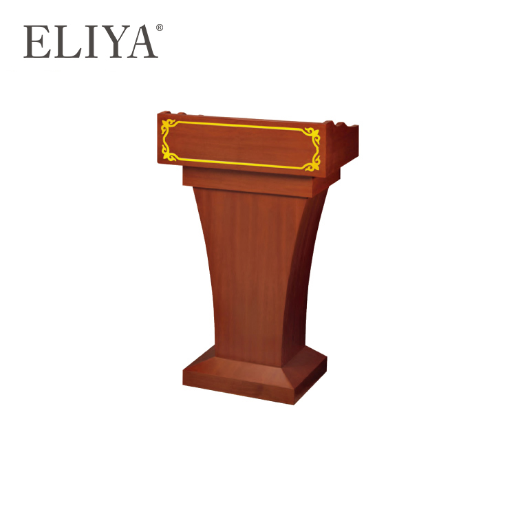 Podium rostrum modern wood for hotel convention hall