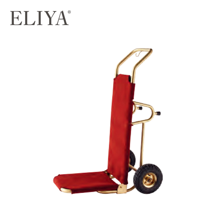 Aluminium Hotel Room Service Cart Lobby Luggage Trolley