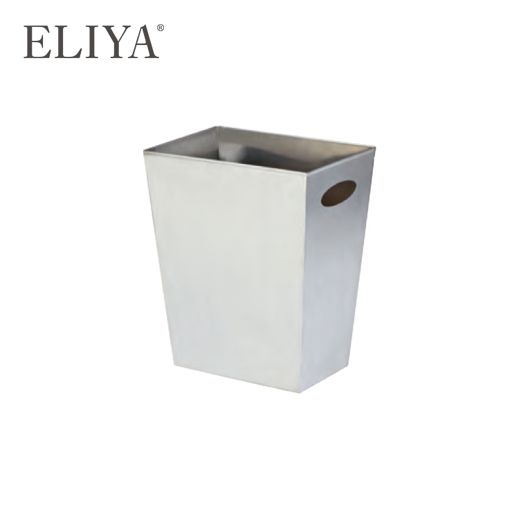Luxury Hospitality Indoor Dustbin Hotel Double Layer Trash Can