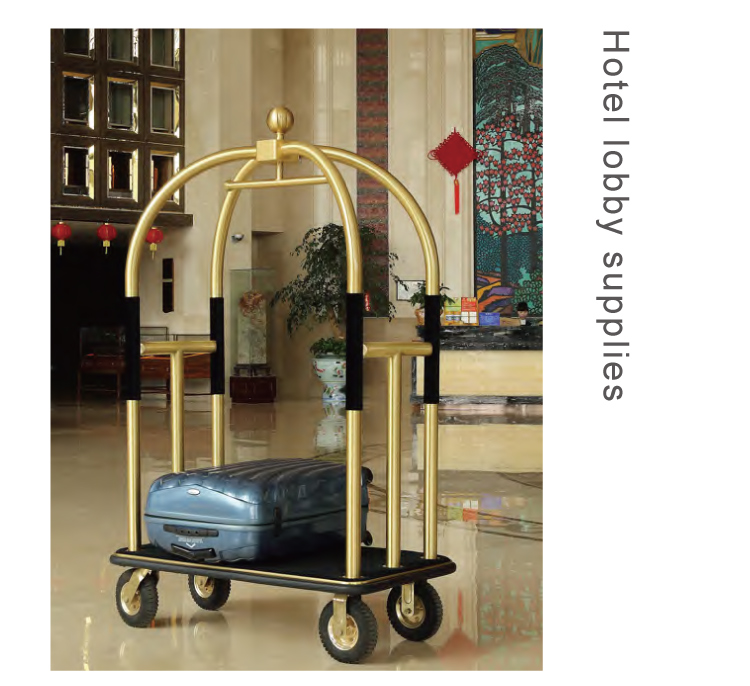 Luxury Hotel Laundry Trolley / Hotel Linen Trolley / Housekeeping Cart