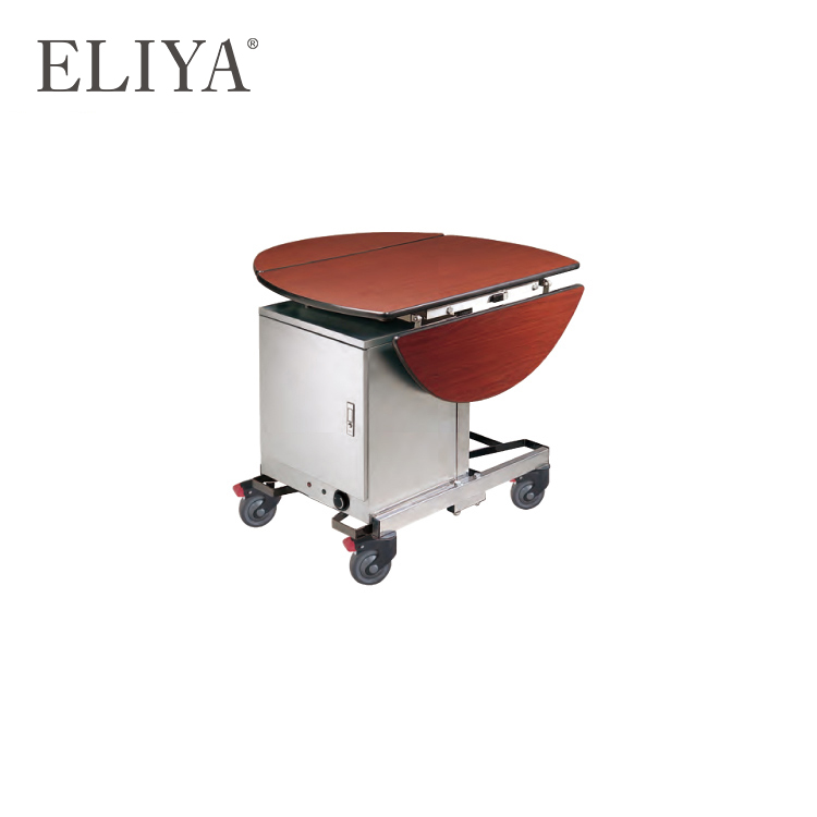 Luxury 5 star hotel restaurant room service trolley