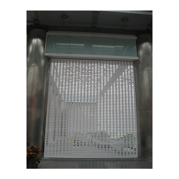 Modern Perforated Roller Shutters Good Ventilation Rolling Shutters ...