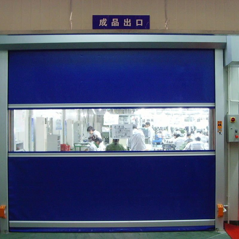 High Quality Plastic Roll Up Door High Speed Fast PVC Roller Shutter Doors