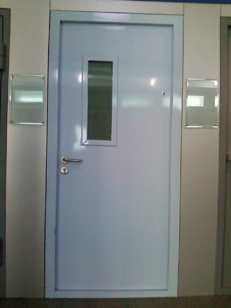Fire Fighting Access Metal Doors Interior Double Leaf Custom 90 Minute ...