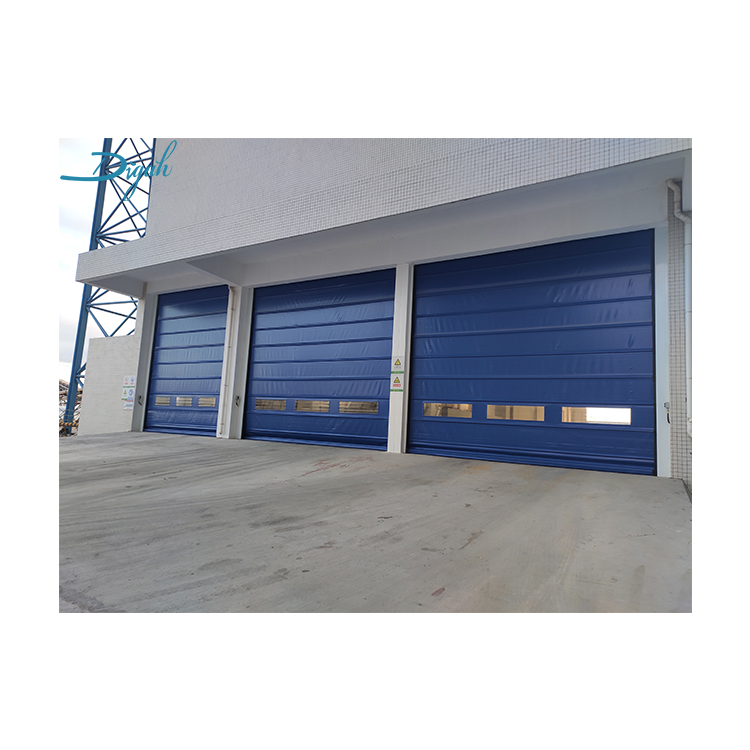 High Speed Fold Up Doors High Performance Fast Overhead Shutters Door