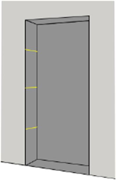FD30 Interior Steel Emergency Fire Resistance Exit Doors With Half ...