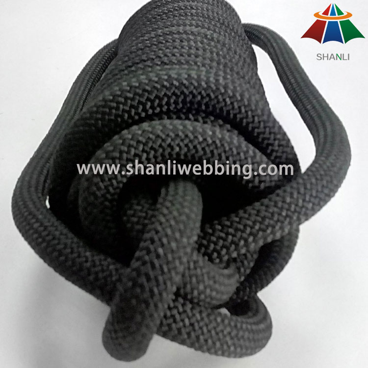 Eco-Friendly Strong Braided Black Nylon Rope