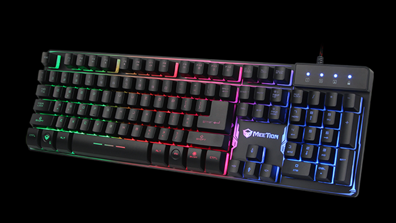 Best Budget Wholesale Meetion k9300 Rainbow Gaming Keyboard
