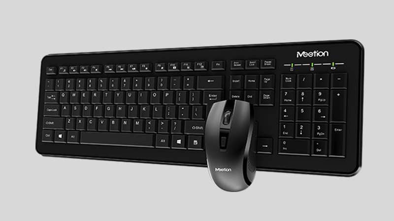 Meetion Wireless Keyboard and Mouse Bundle C4120 for Computer