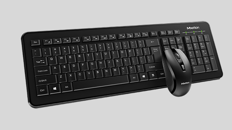 Meetion Wireless Keyboard and Mouse Bundle C4120 for Computer