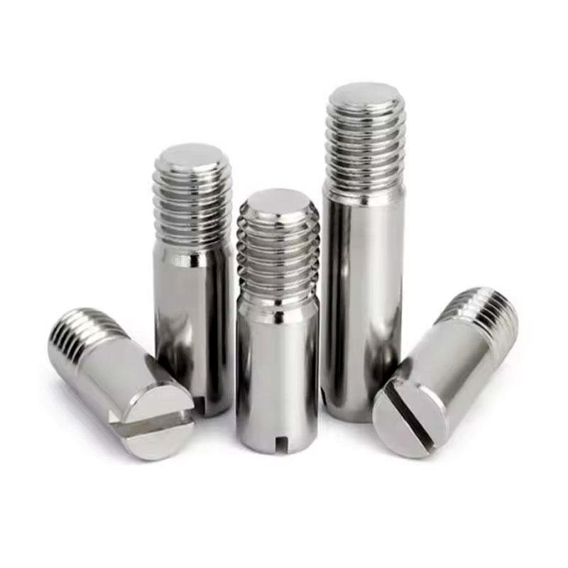 Unibridge Slotted Headless Screws Part Thread with Flat Point ISO 2342 ...