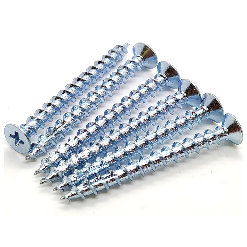 Hardened Zine Plated Carbon Steel Drywall Screw KA Cross Recessed Cut ...