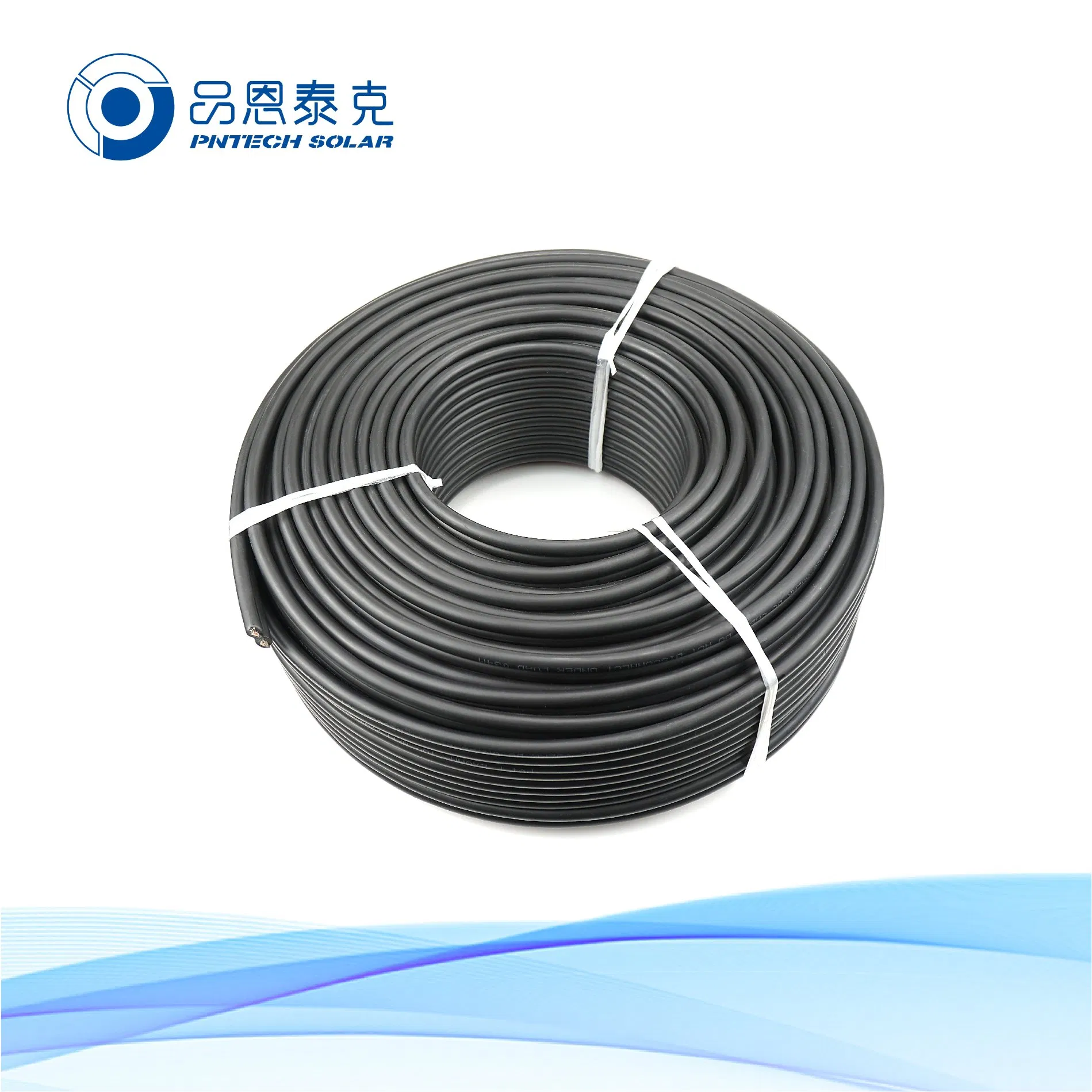 Professional Manufacturer 2X6mm2 Twin Core Black TUV DC Solar PV Cable ...