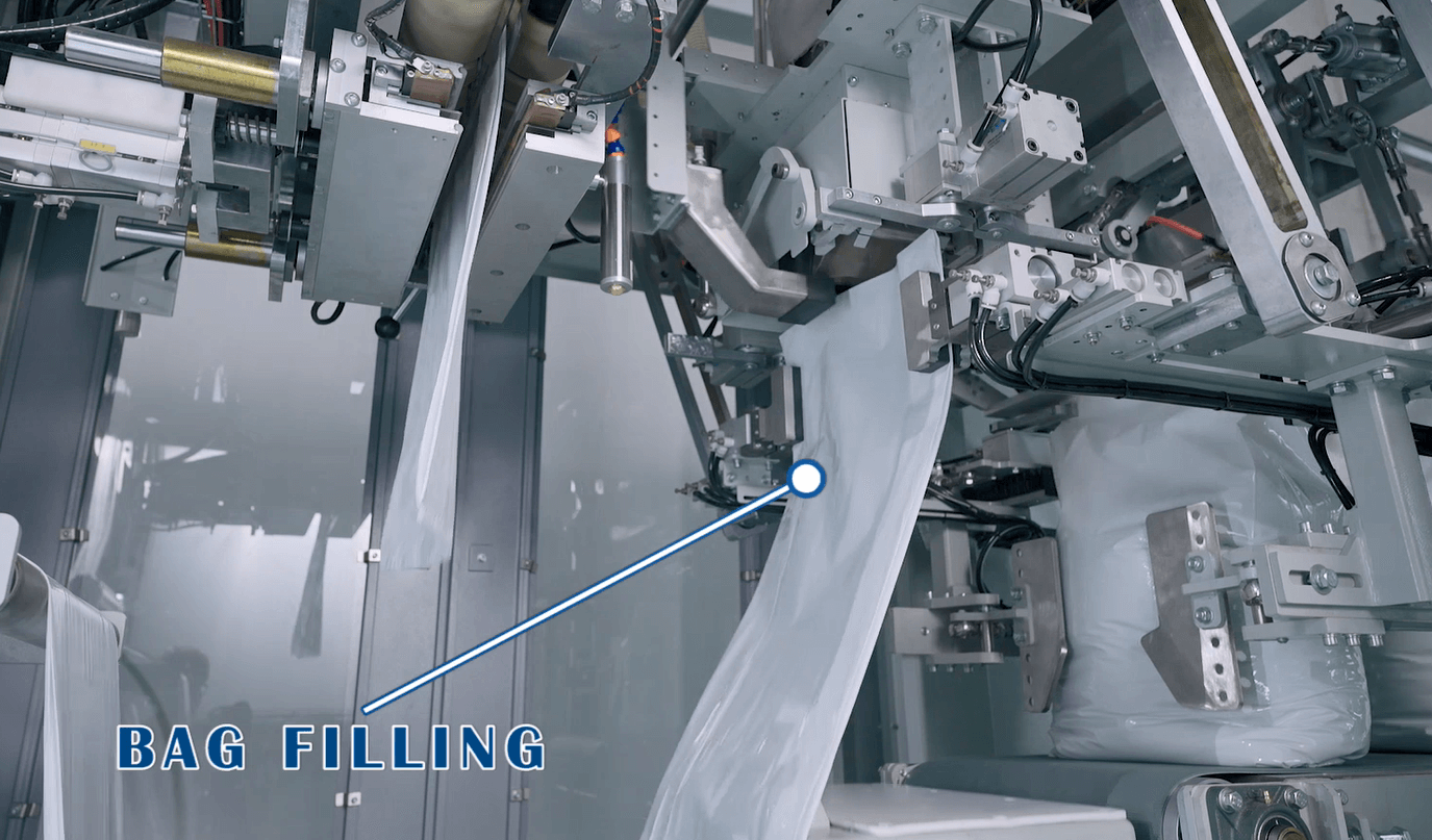 Horizontal FFS Bagging Machine with Tubular Reel - Customizable Fill ...