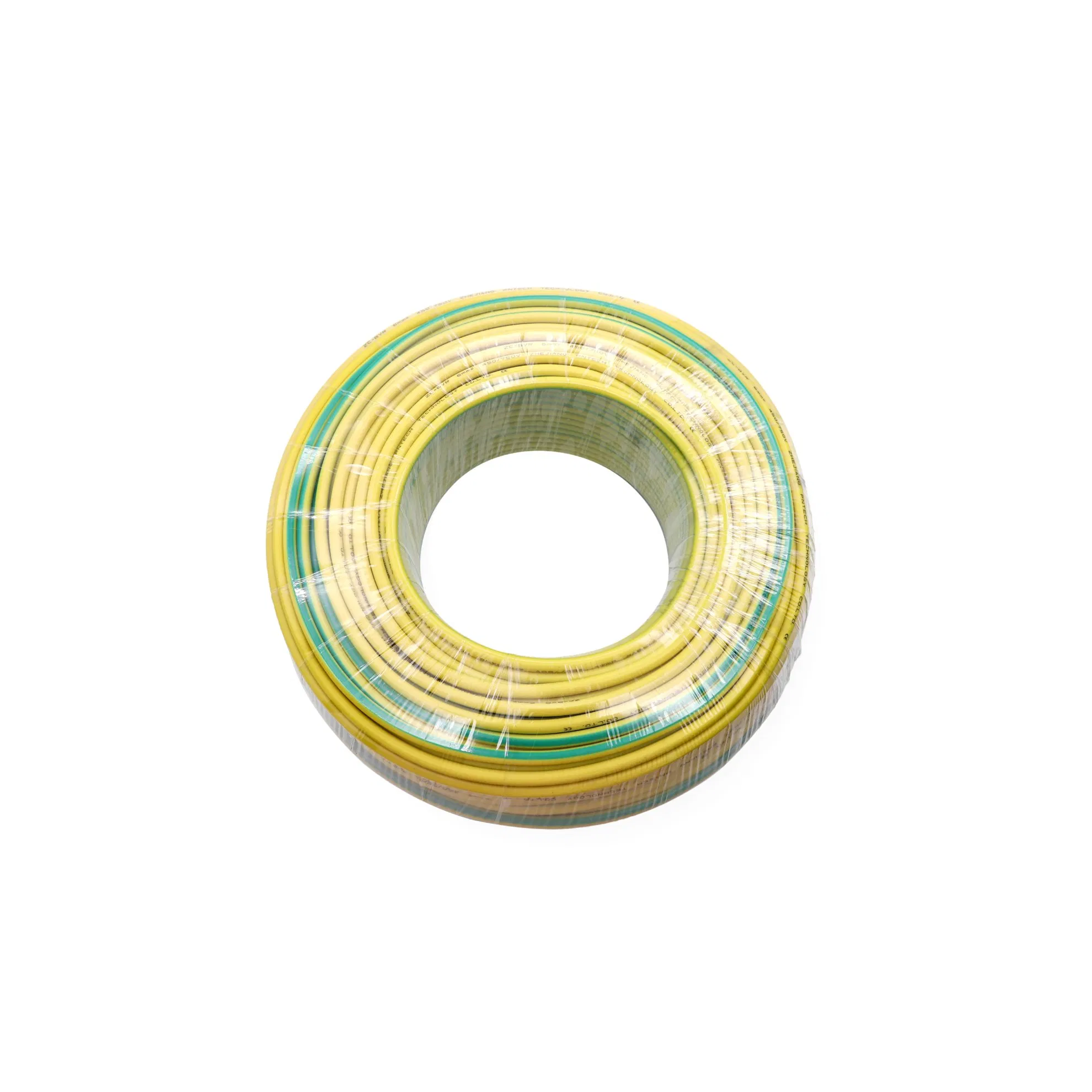 Yellow Green PVC Insulation Oxygen-Free Copper Conductor CE-16mm2 ...