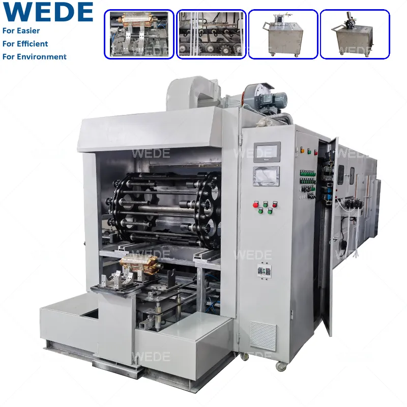 Automated Industrial Ceiling Fan Stator Varnishing System | WEDE