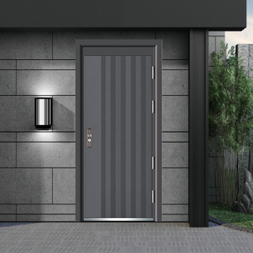Metal Stainless Bullet Proof Steel Security Entry Door Design for House