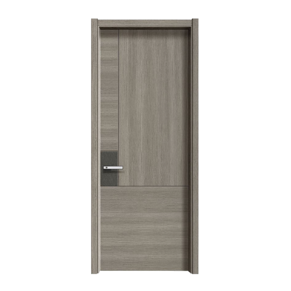 Luxury Style Solid Wooden Door Fancy Modern Design Interior Single Door