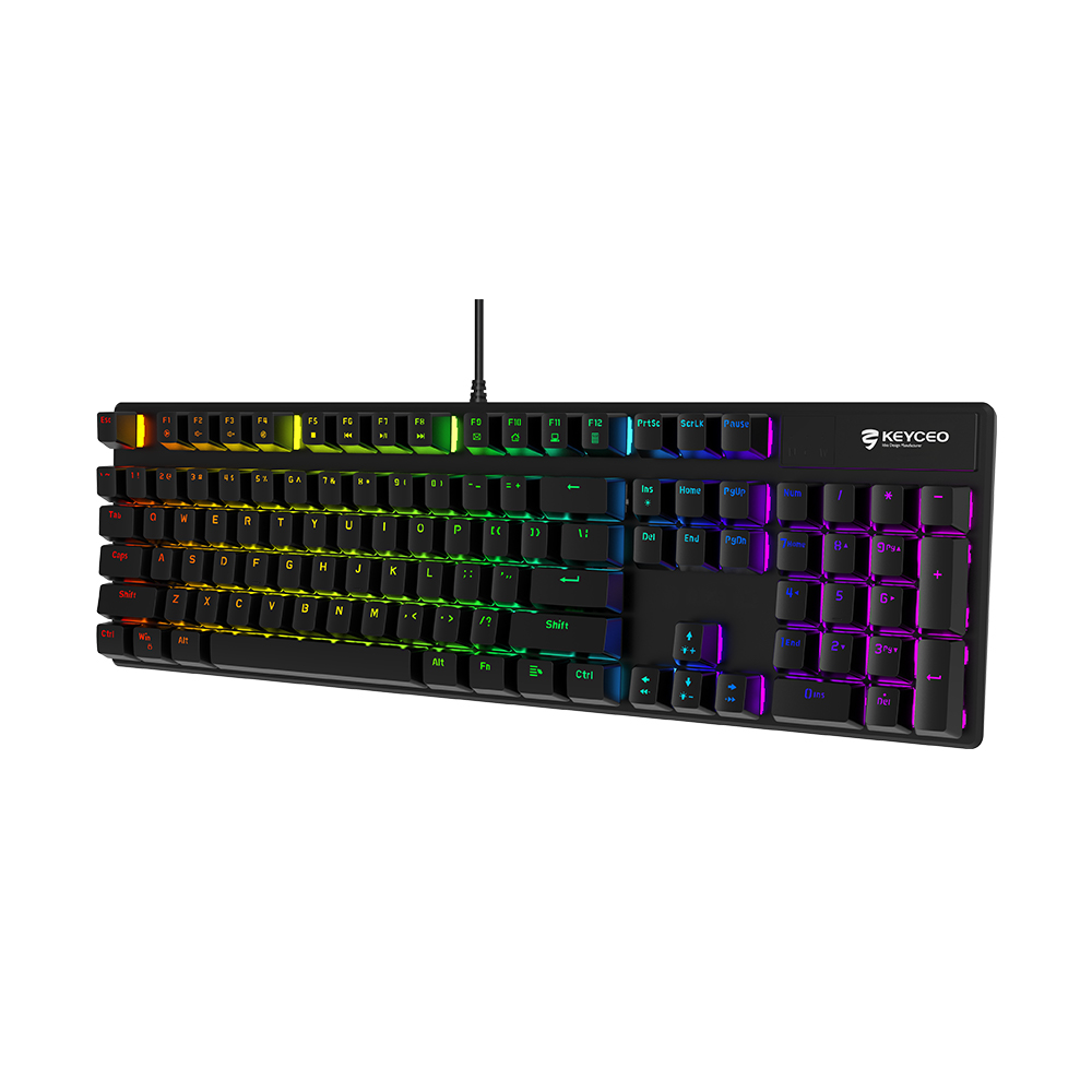 Customizable keyboard KY-MK86 Wired Mechanical Keyboard RGB/Rainbow ...