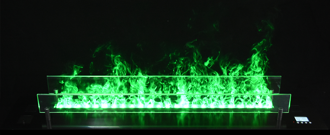 New Multiple Color 3D Water Mist Fireplace