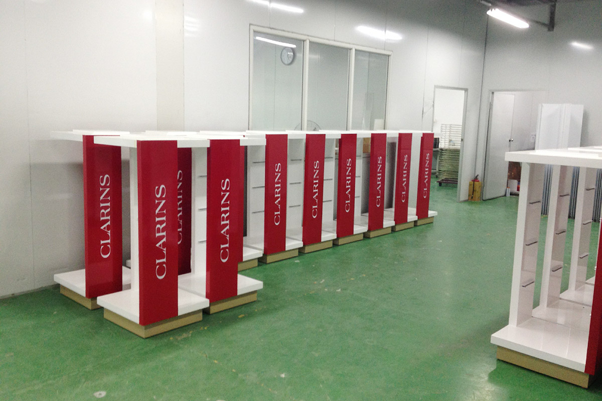 Clarins Display Rack From AUS