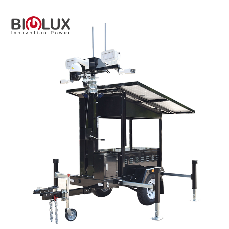 Mobile CCTV Tower Manufacturer, Mobile Security Camera Tower - BIGLUX