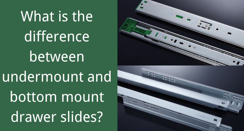 تفاوت بین Undermount و Bottom Mount D - Tallsen چیست