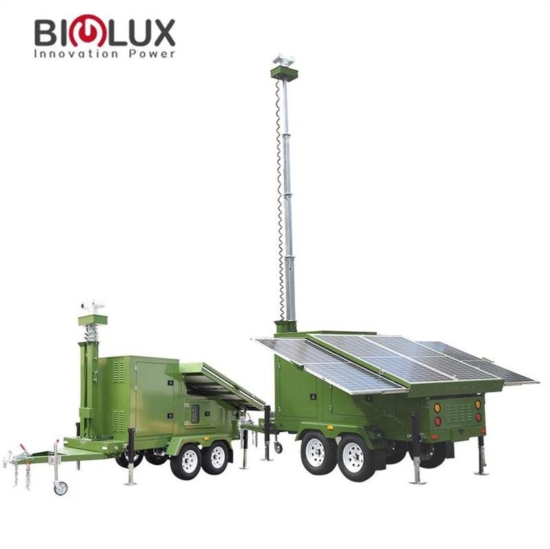 Mobile CCTV Tower Manufacturer, Mobile Security Camera Tower - BIGLUX
