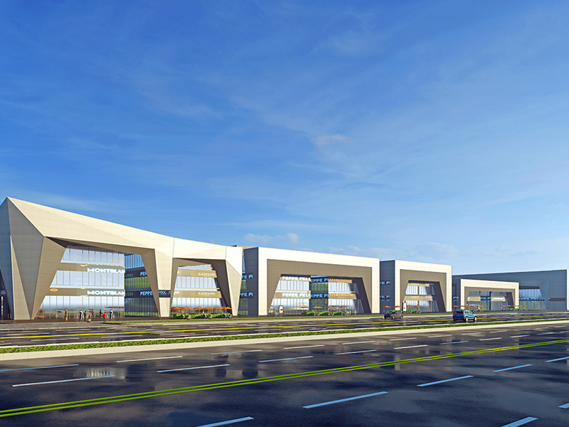 Guangzhou Baidu Apollo Park Facade Project - PRANCE