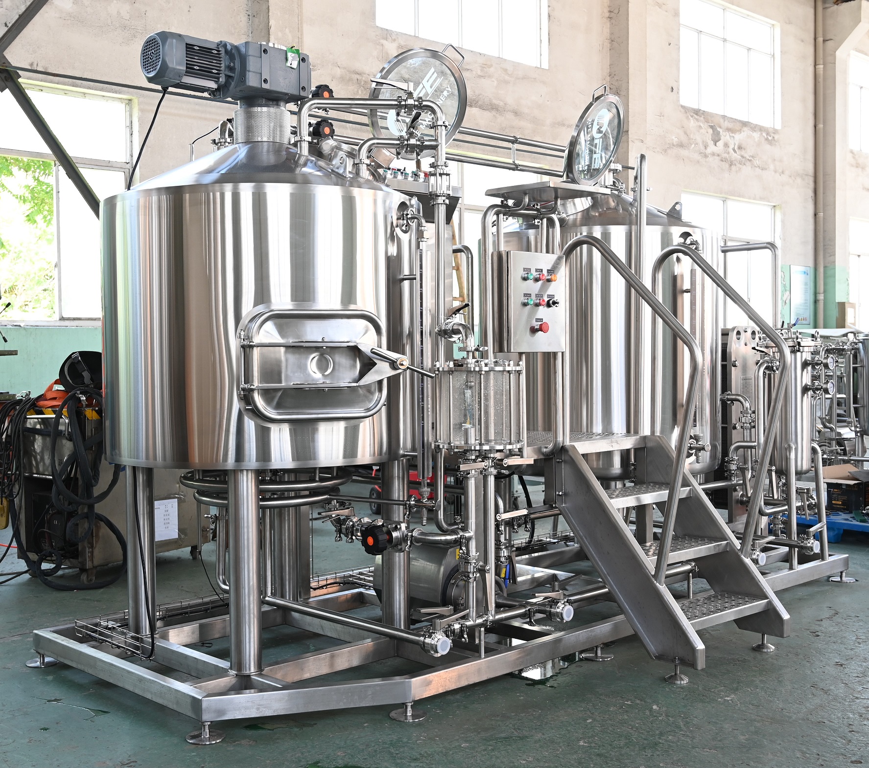 The Main Structure for Beer Lauter Tun