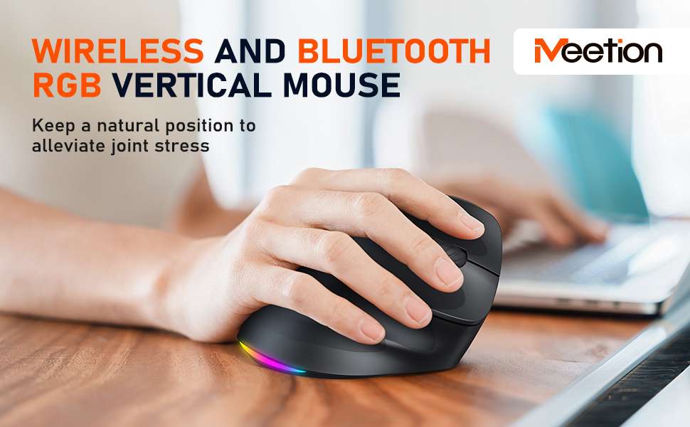 Chargeable Wireless Mouse - - Meetion
