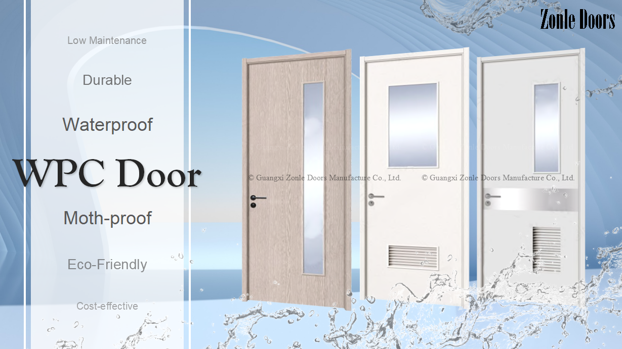 Sunlight No More a Threat! Wood Plastic Composite WPC Door Revolutionize Color Longevity