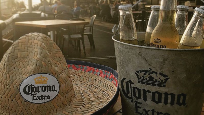 Corona Extra - Renowned Beer Bucket Brand Promotion