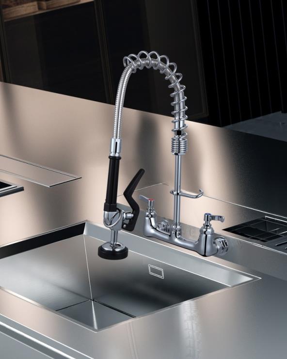 Pre Rinse Faucets: the Excellent Solution for Commercial Kitchens
