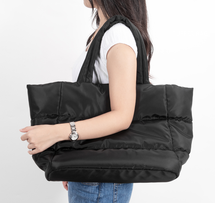 Why Is Fashion Obsessed with Puffer Bags?