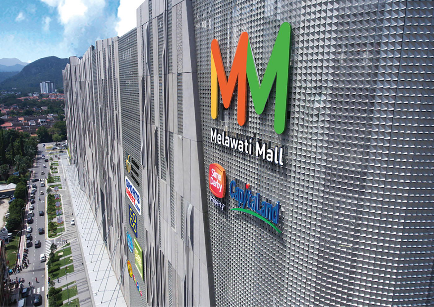 Melawati Mall Shopping Center Decorative Perforated Metal Facade - PRANCE