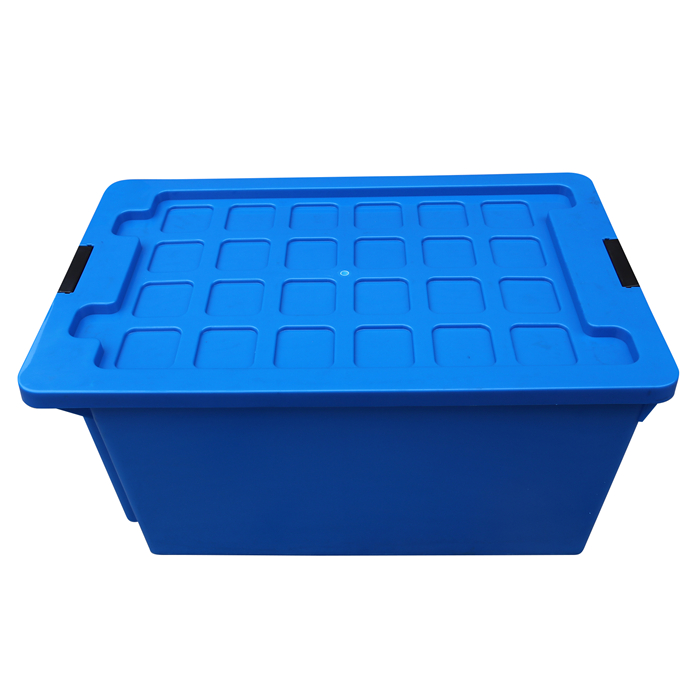 Plastic Crate Large Turnover Fish Boxes Stackable Storage Plastic Crate ...