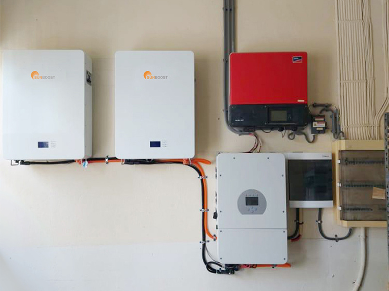 Inverter híbrido de 8KVA 20kWh LifePO4 Sistema de armazenamento de ...