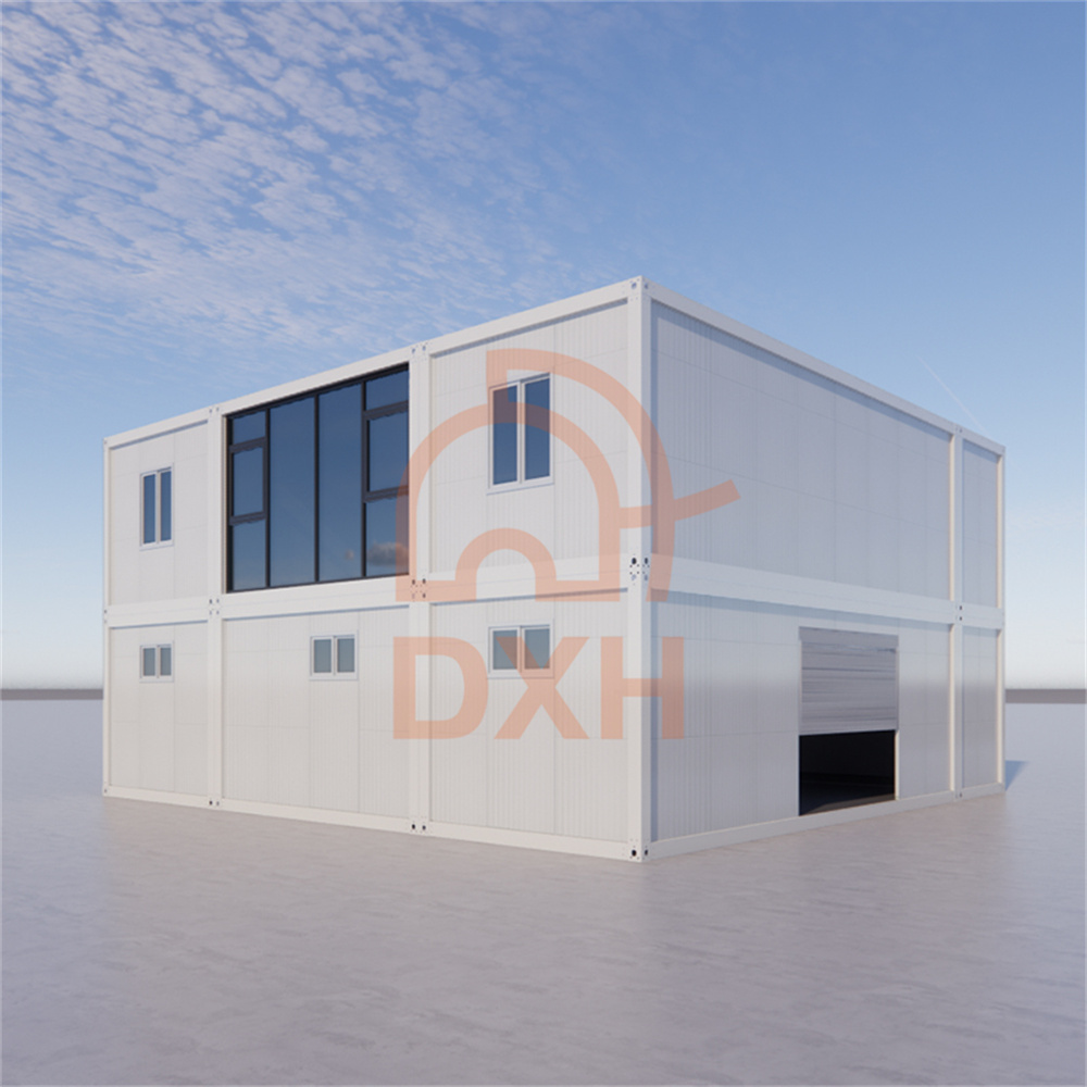 Introducing the "Garage Included" Container House: Innovative Design ...