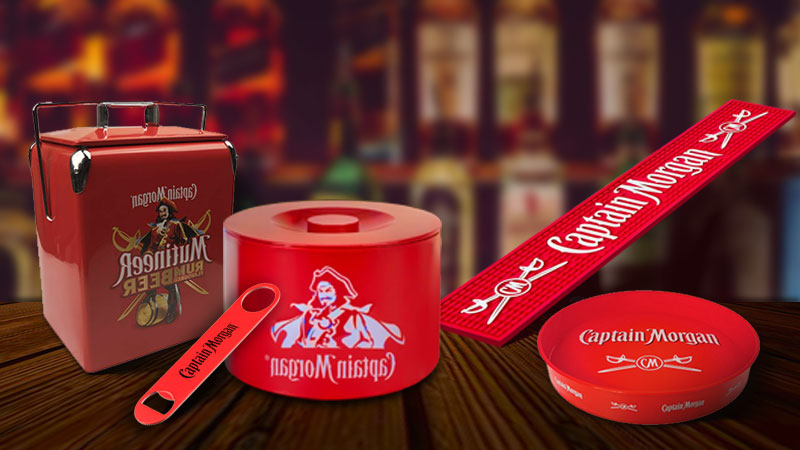 Captain Morgan - Custom POSM Beer Supplies Promotion Project