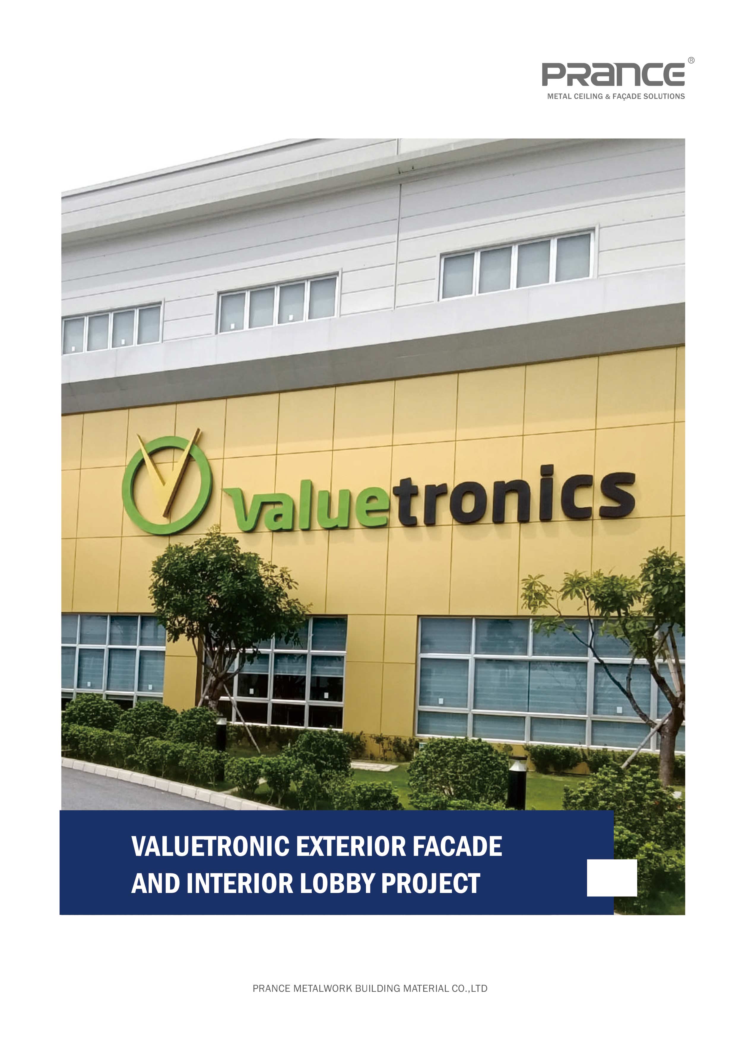 Brochures - PRANCE Metal Ceiling Supplier