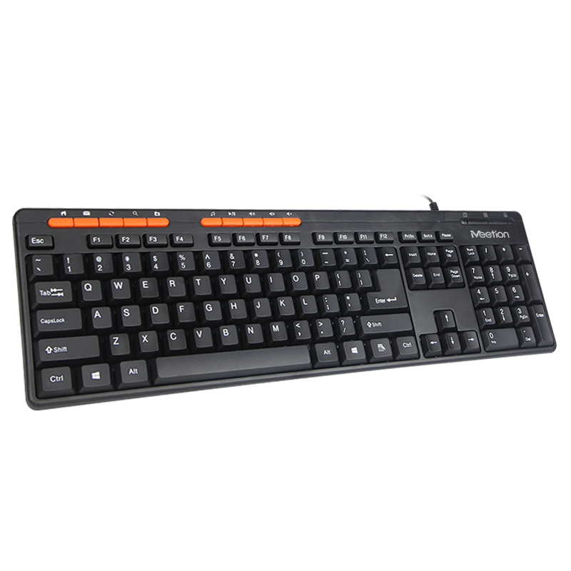 Wired Keyboard Normal Size Office Keyboard by - Meetion