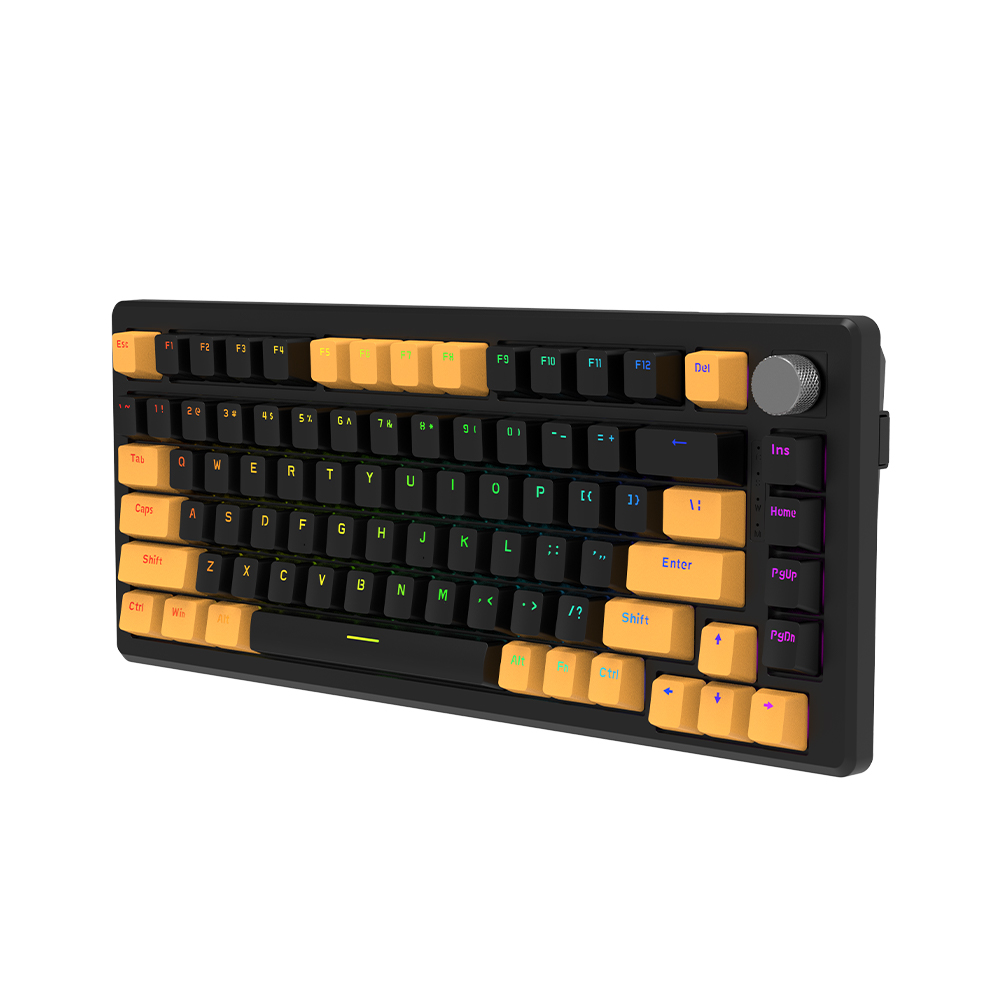 KY-MK88B Gaming Mechanical Keyboard Hot Swap Shaft Traditional Sunken ...