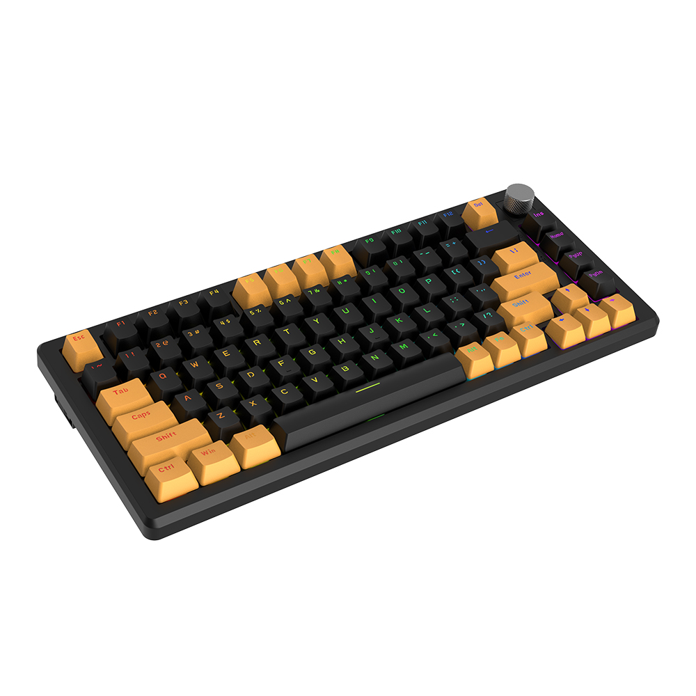 KY-MK88B Gaming Mechanical Keyboard Hot Swap Shaft Traditional Sunken ...