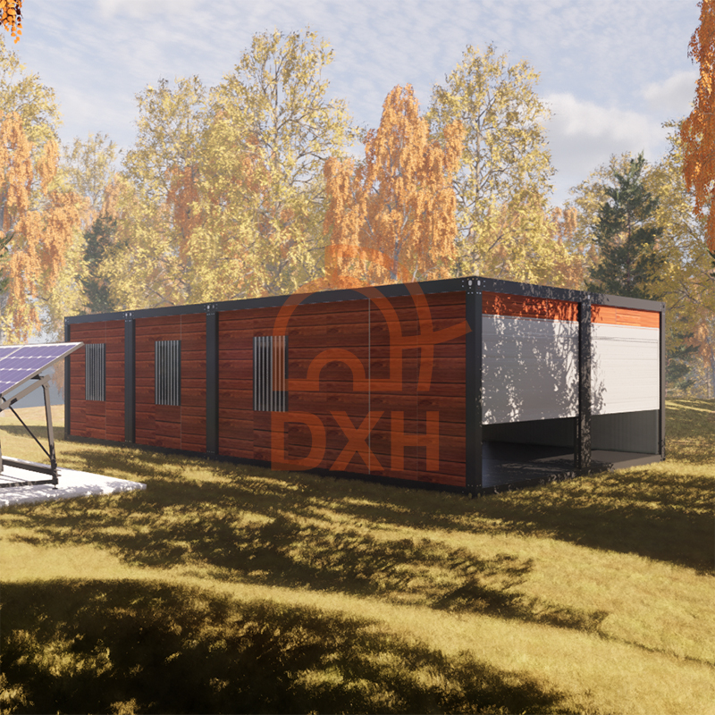 Custom Multi-garage Design Using Container - DXH