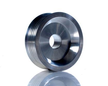 Custom CNC Billet Aluminum Drive Pulley Used for Spinning Wheel