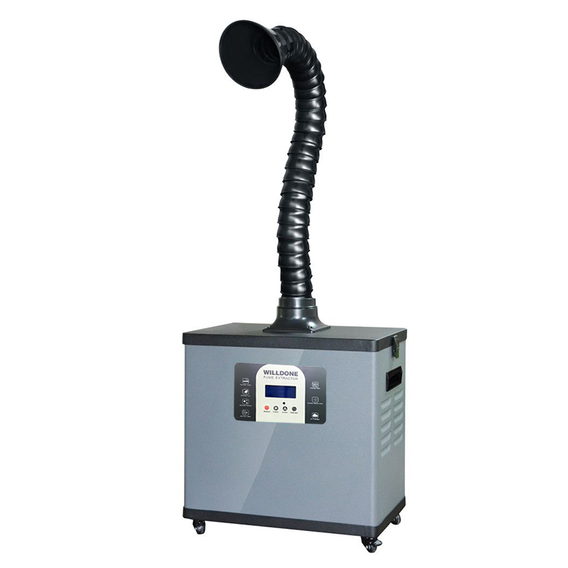 Portable Smoke and Dust Collector Fume Extractor for Machine Repairing ...