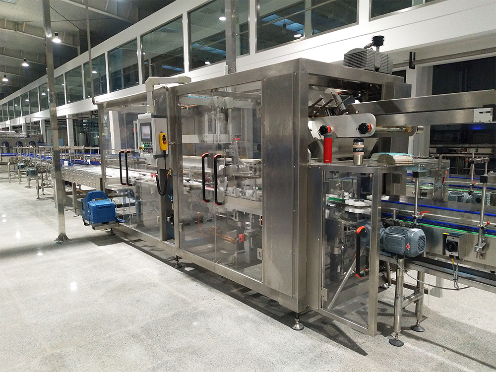 Automatic High Speed Cluster Packer for 330ml-500ml Beer Cans Cardboard ...